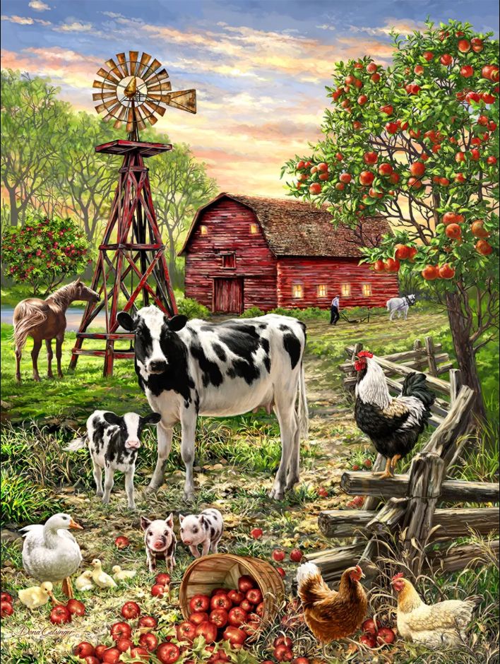 Barnyard Animals 36 pc – Toy Box Michigan