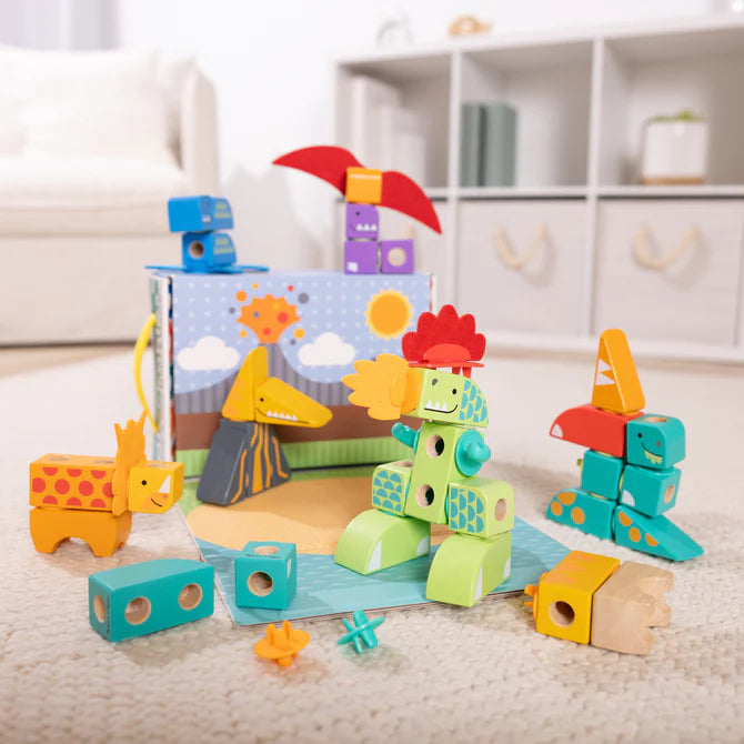 Blockables Dino Play Set - Toy Box Michigan