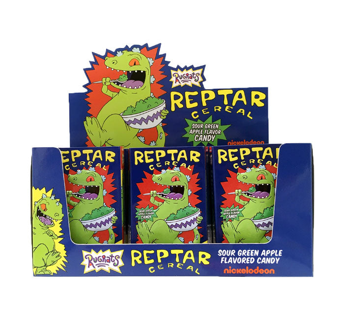 Reptar Cereal Tin Sour apple Candy – Toy Box Michigan