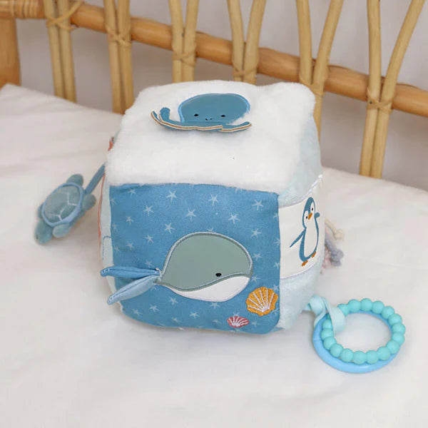 Soft Activity Cube Ocean - Toy Box Michigan