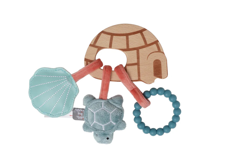 Wooden Rattle Ocean - Toy Box Michigan