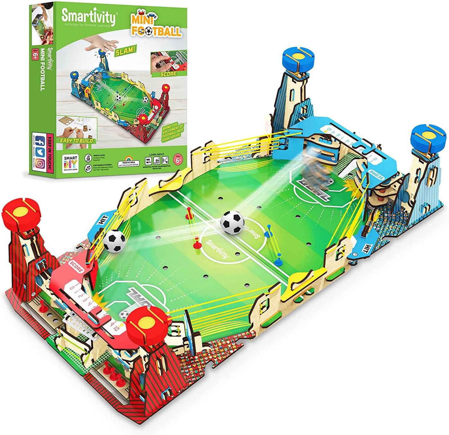 Build Your Own Mini Soccer Game - Toy Box Michigan