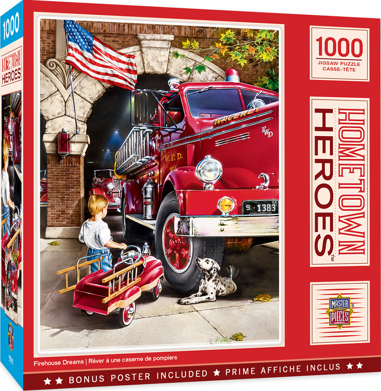 1000 pc Firehouse Dreams - Toy Box Michigan