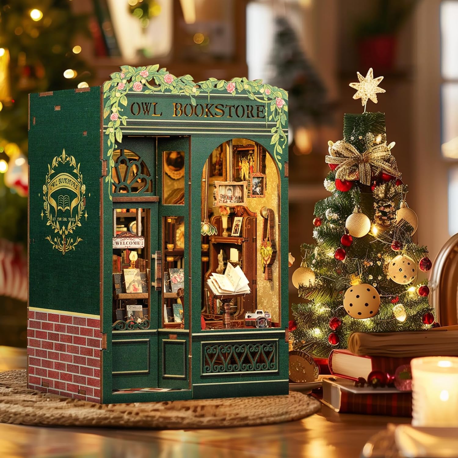 Owl Bookstore Book Nook - Toy Box Michigan