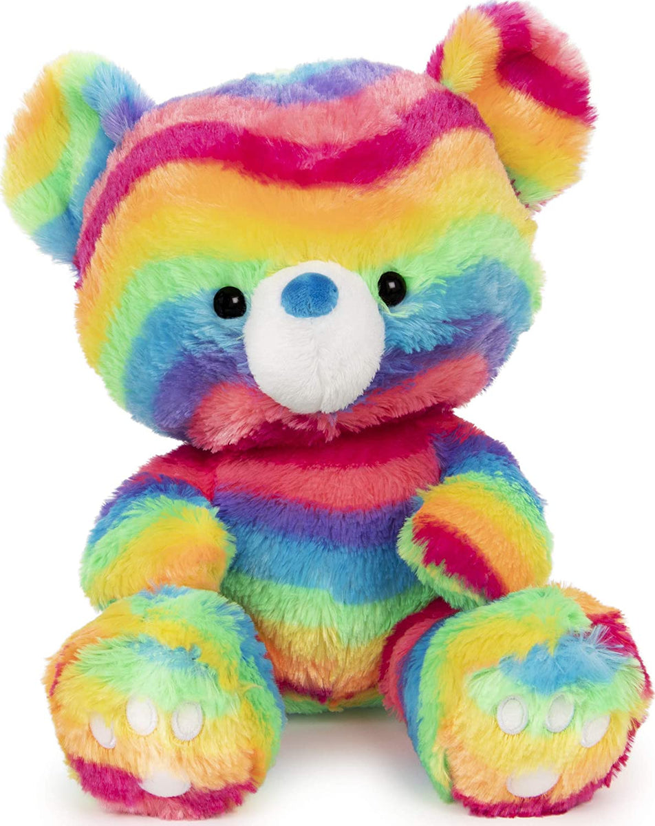 Kai Bear 12 inch Rainbow – Toy Box Michigan