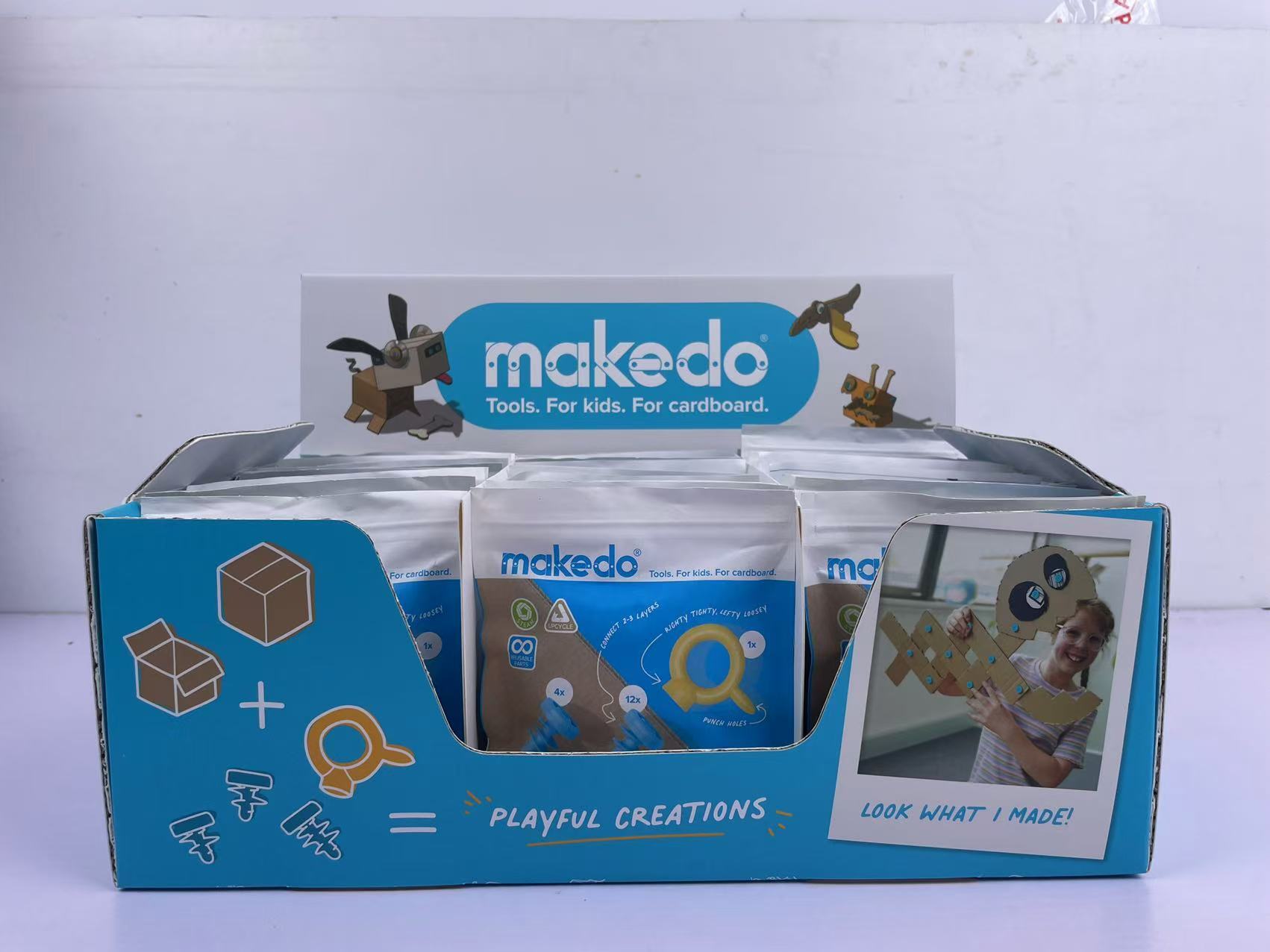 Play Kit Cardboard Construction Kit - Toy Box Michigan