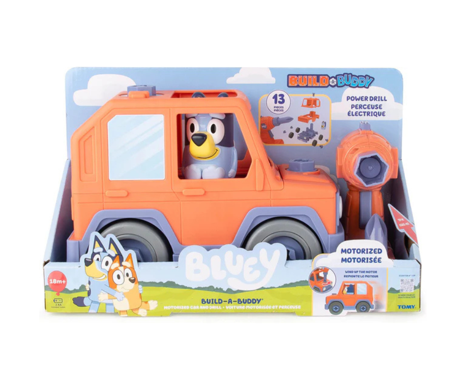 Bluey Build a Car Buddy - Toy Box Michigan