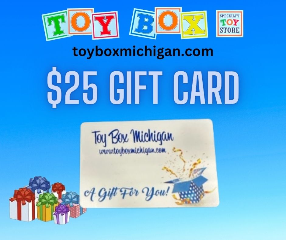 $25 Toy Box Gift Card - Toy Box Michigan