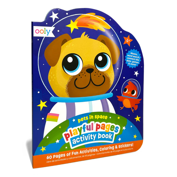 Pets in Space Activity Book: 60 Pages of Games and Stickers - Toy Box ...