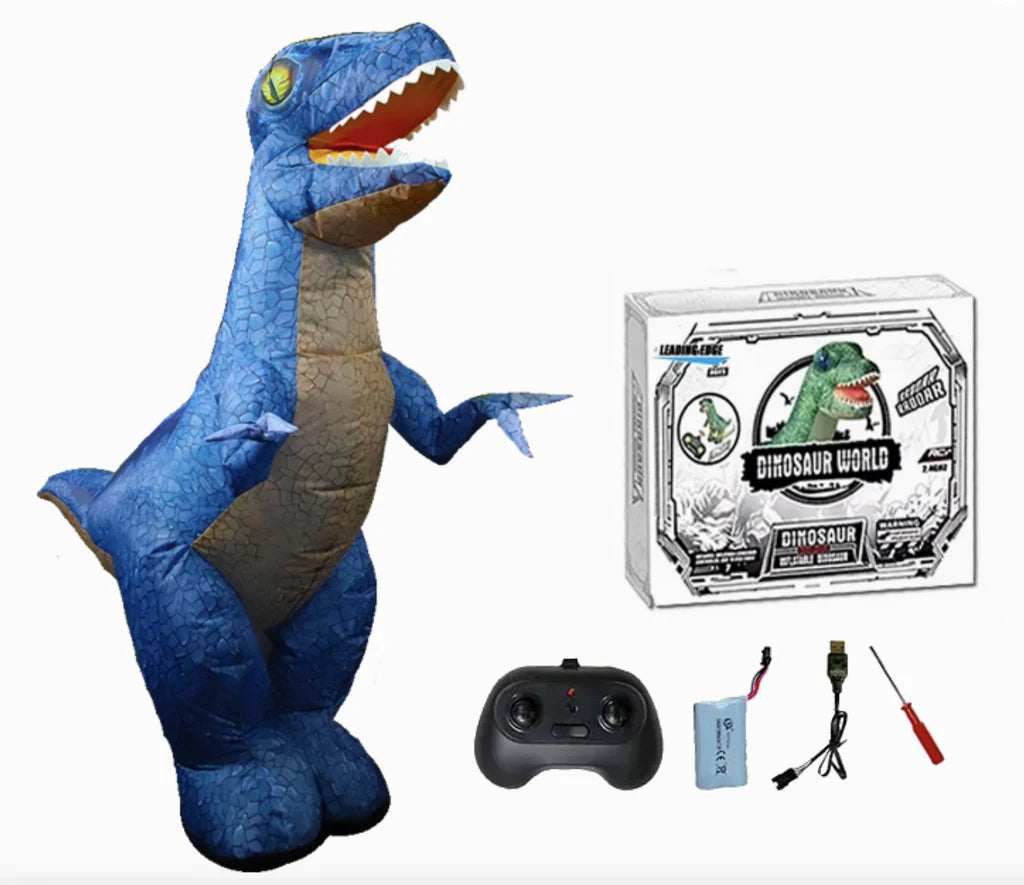 Dinosaur World Inflatable Remote Control Dinosaur - Toy Box Michigan