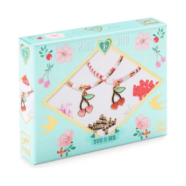 Tila Cherries Beads Set with Charms and Instructions - Toy Box Michigan