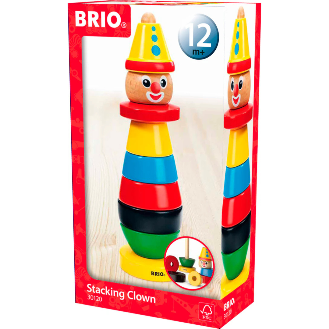BRIO Stacking Clown - Toy Box Michigan