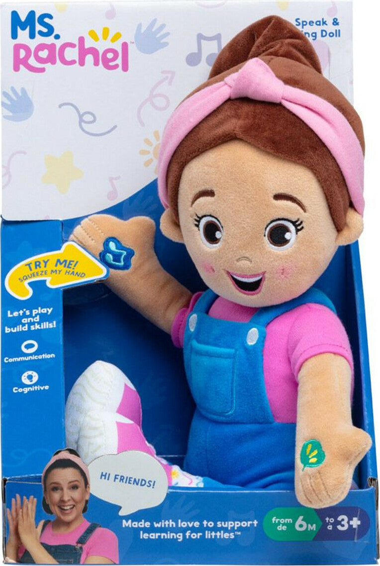 Ms Rachel: Speak & Sing Doll - Toy Box Michigan