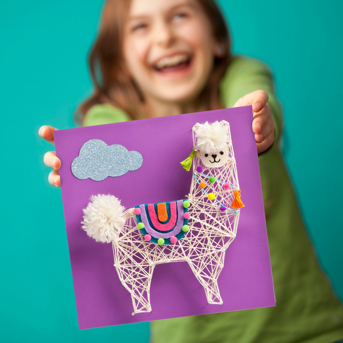 String Art Kit Llama – Toy Box Michigan