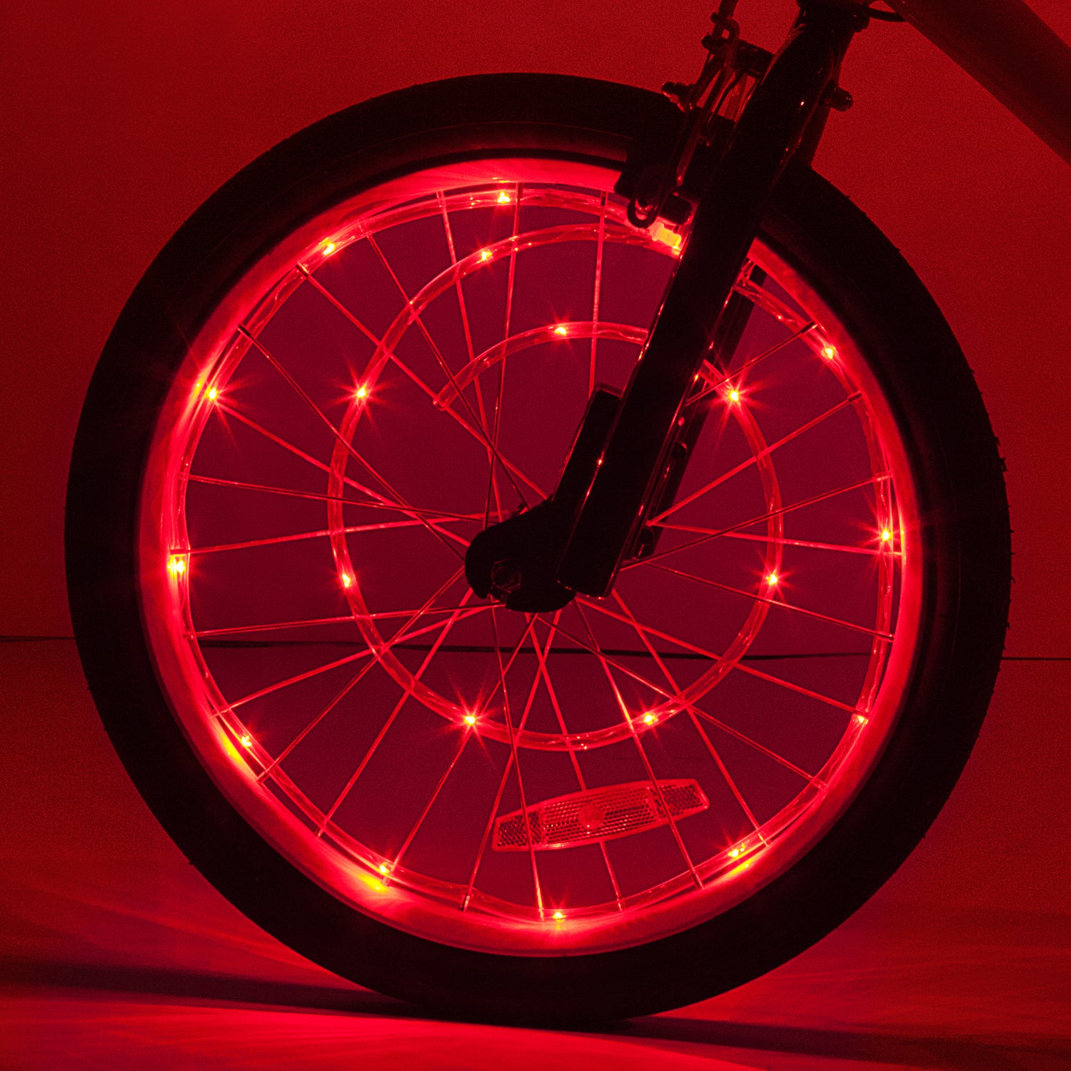 Wheelbrightz Red LED Bicycle Wheel Light – Glow Bright - Toy Box Michigan