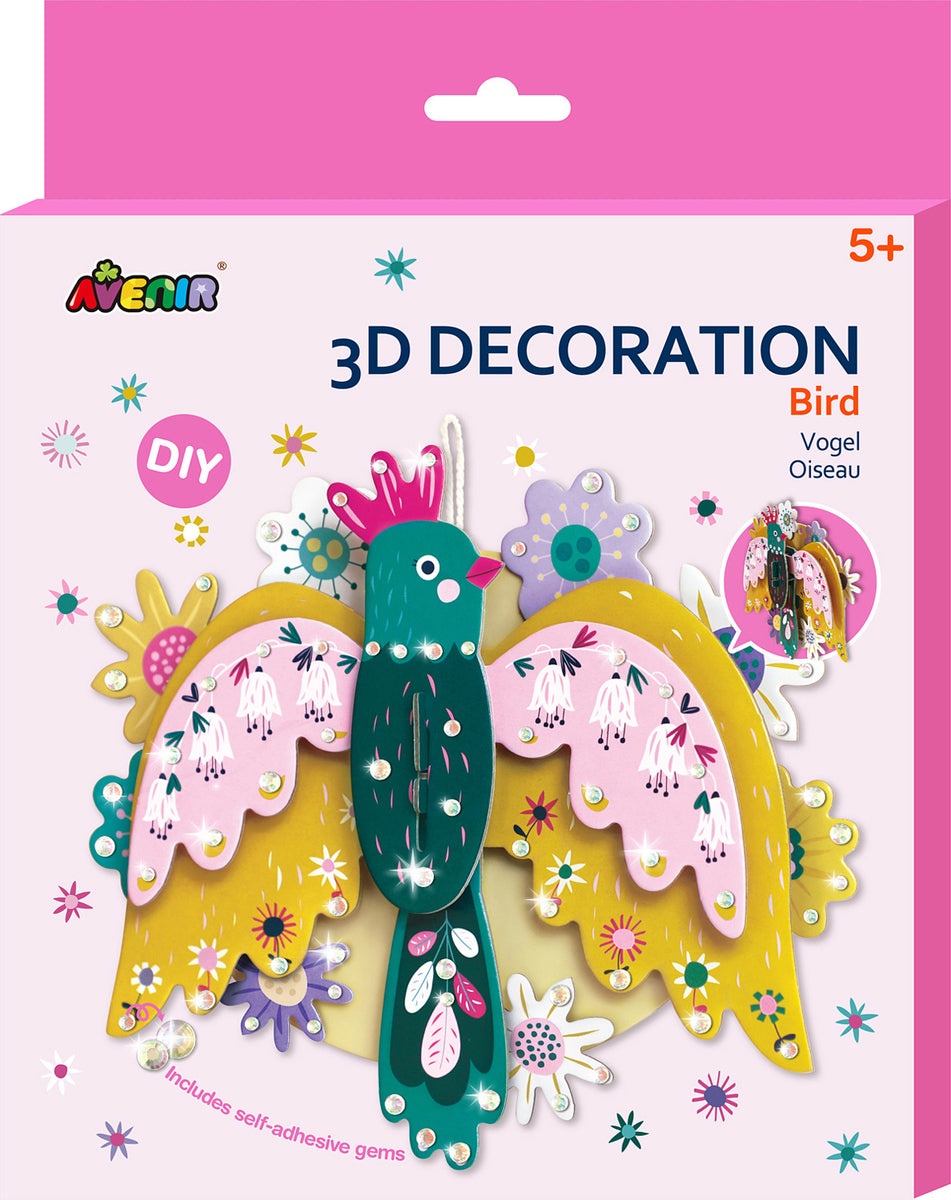 3D Decoration - Bird – Toy Box Michigan