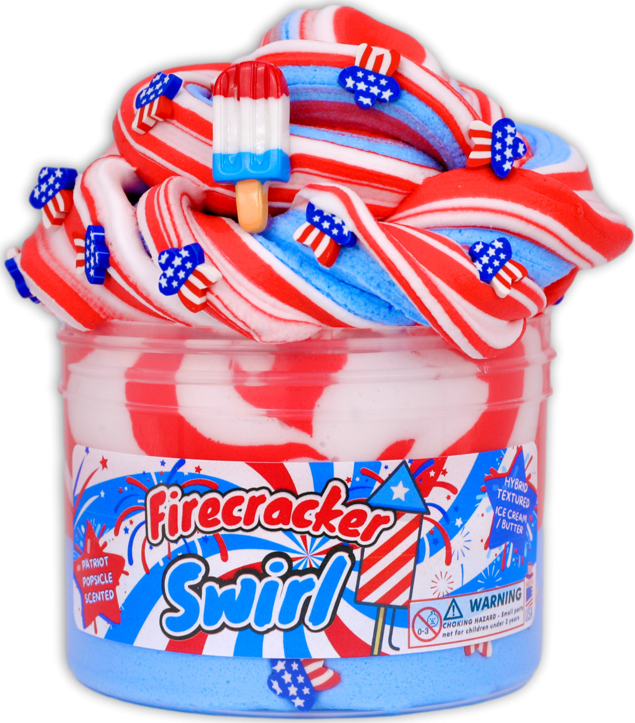 Dope Slime Firecracker Swirl - Toy Box Michigan