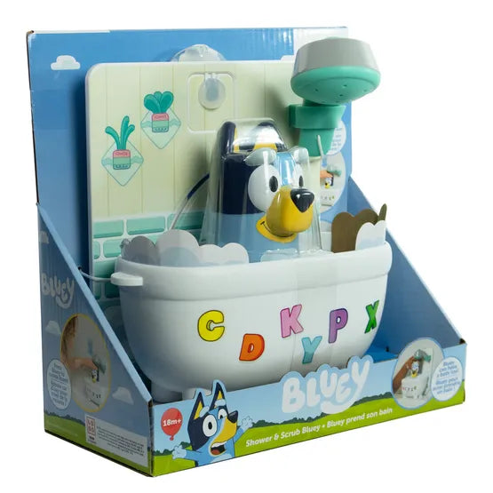 Bluey Shower & Scrub - Toy Box Michigan
