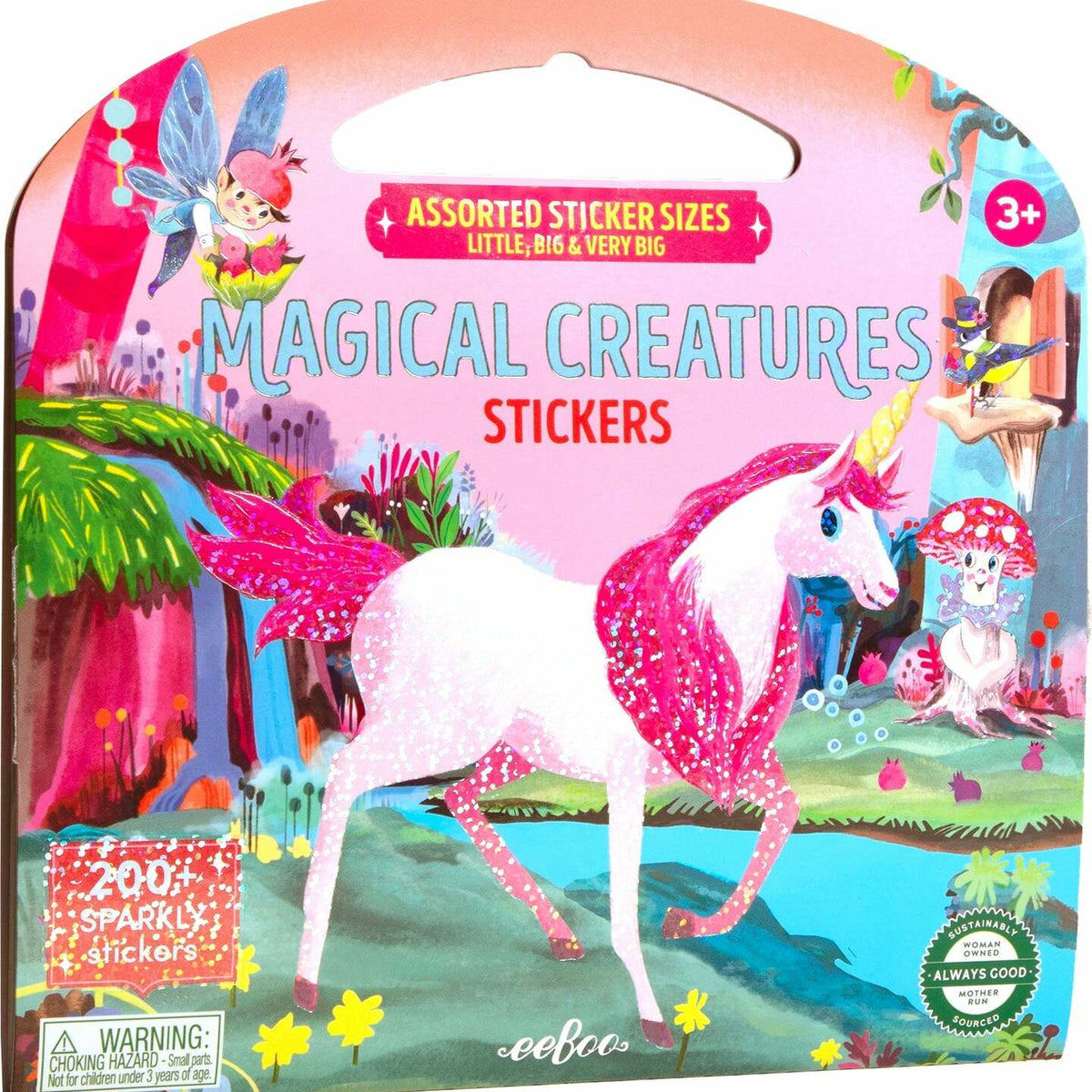 Magical Creatures Shiny Sticker Book – Toy Box Michigan