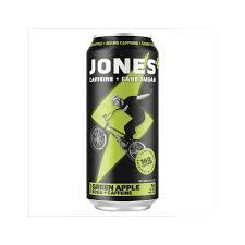 Green Apple Energy Soda Jones - Toy Box Michigan