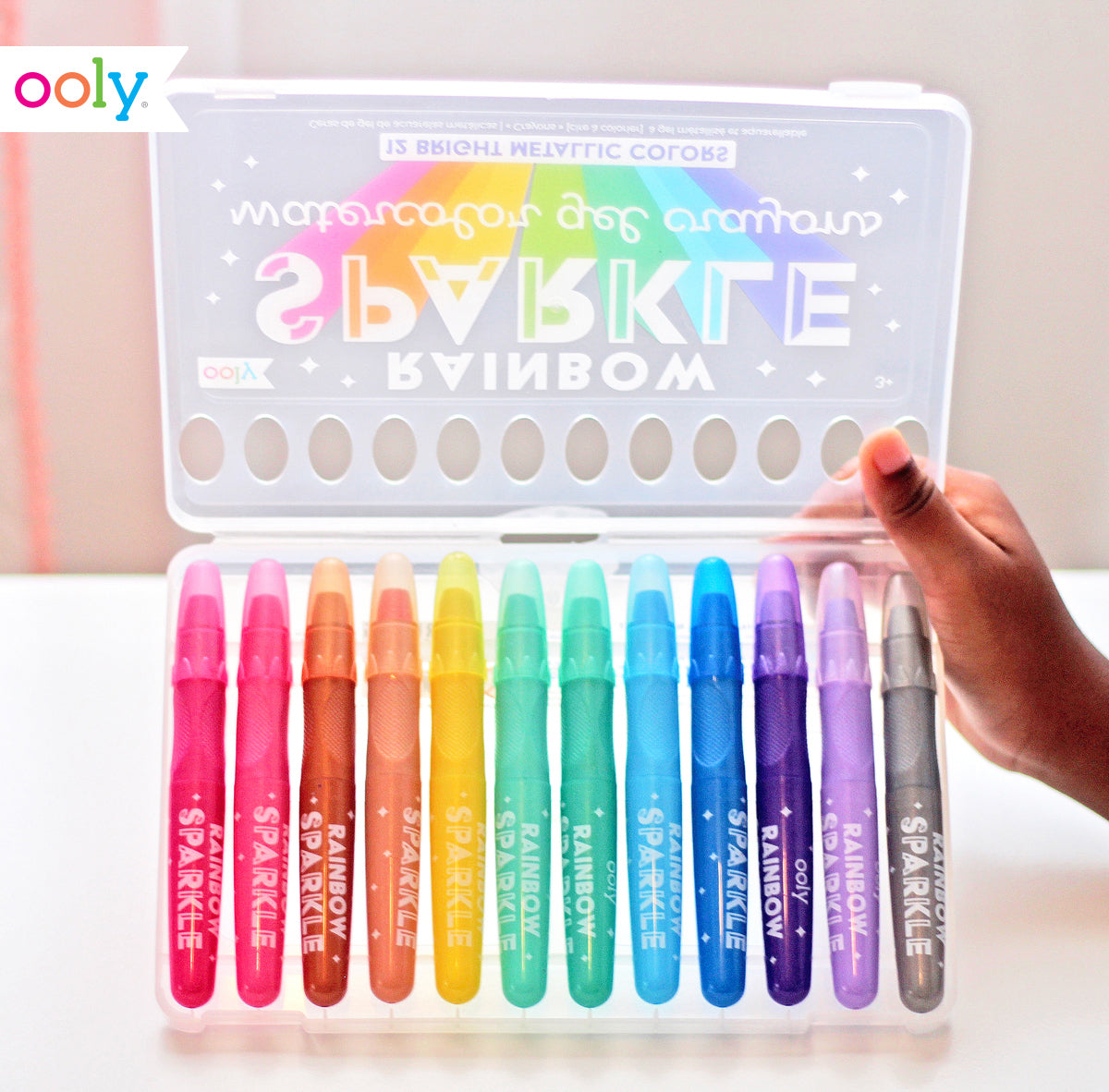 Sparkle Watercolor Gel Crayons – Toy Box Michigan