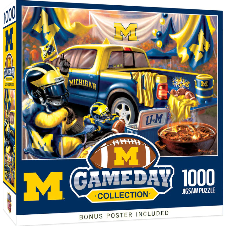 1000 pc Michigan Gameday - Toy Box Michigan
