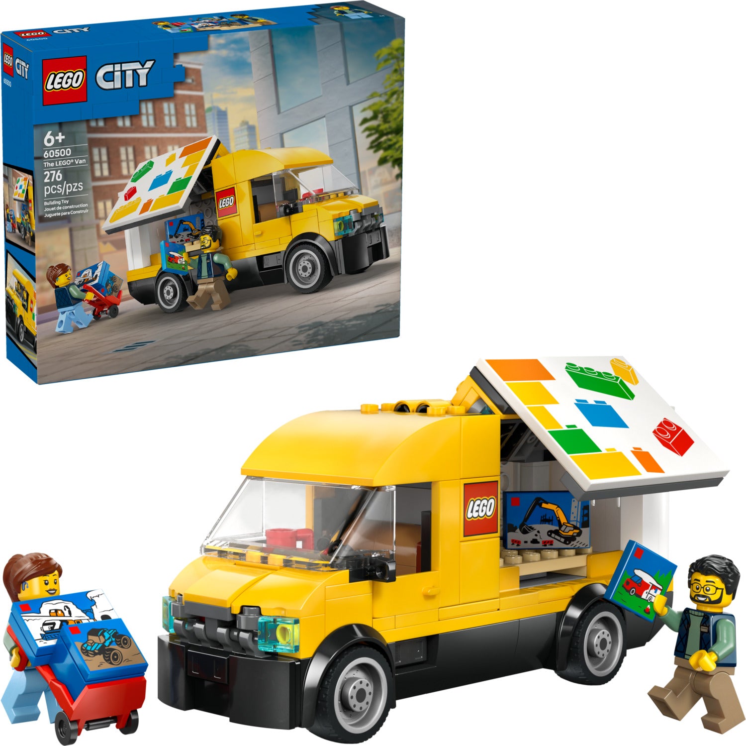 Lego City The LEGO Van - Toy Box Michigan