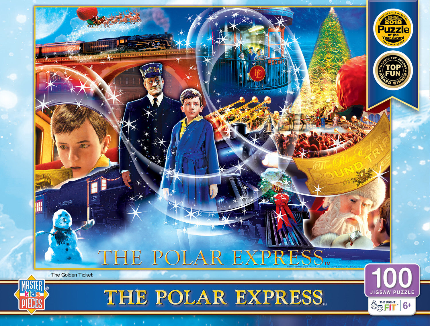 100 pc Golden Ticket Polar Express - Toy Box Michigan