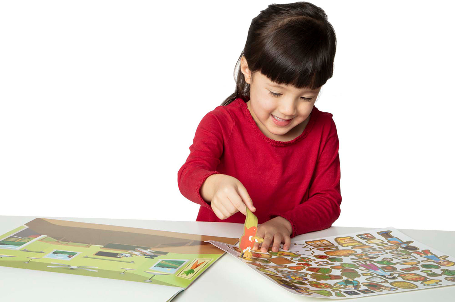 Reusable Sticker Pad - Farm - Toy Box Michigan