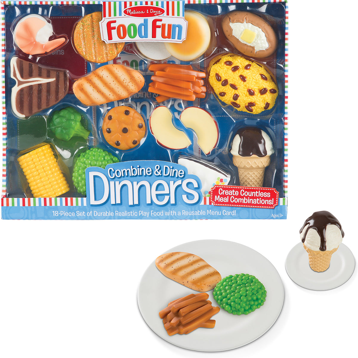 Food Fun Combine and Dine Blue – Toy Box Michigan