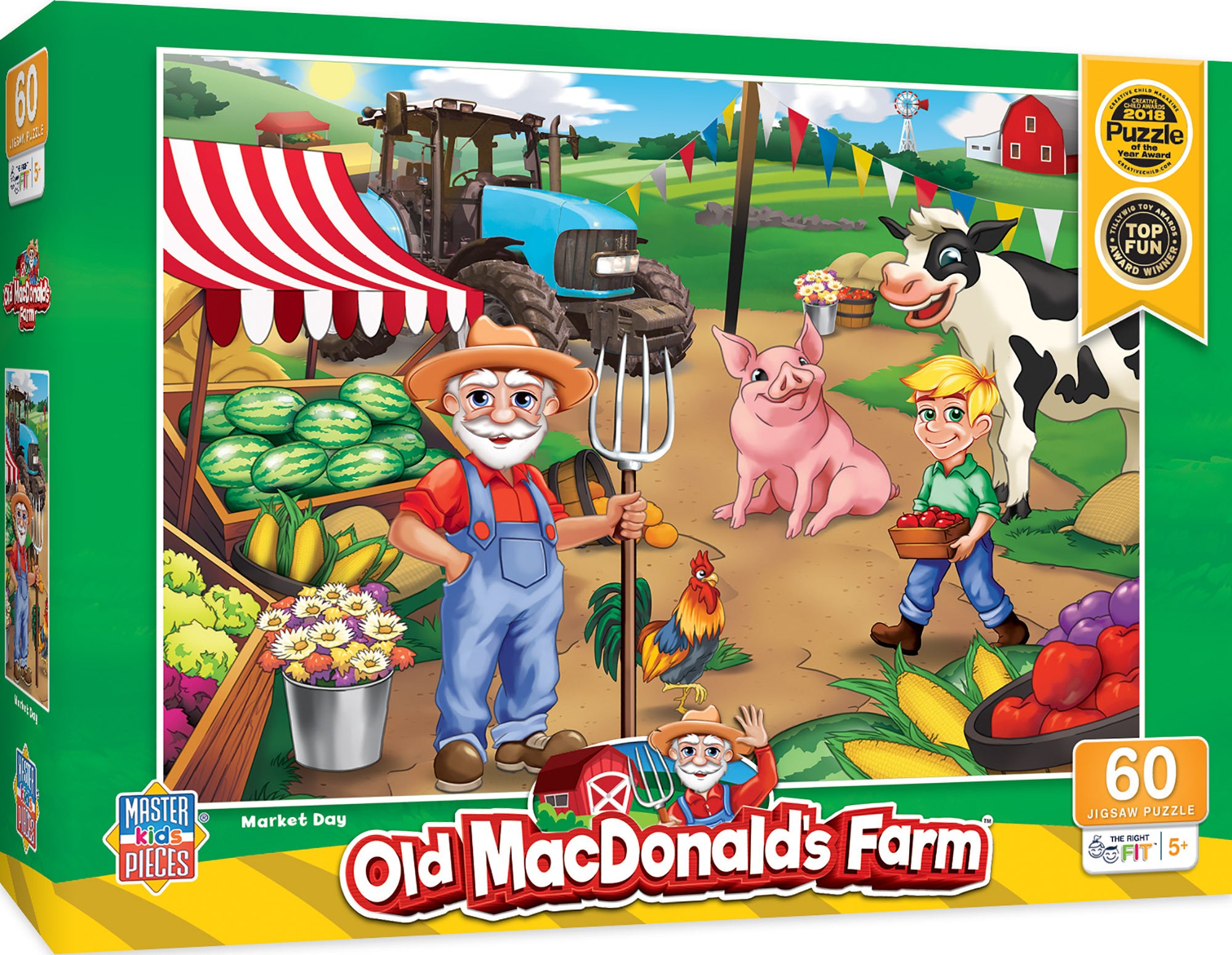 60 pc Market Day Old MacDonalds - Toy Box Michigan