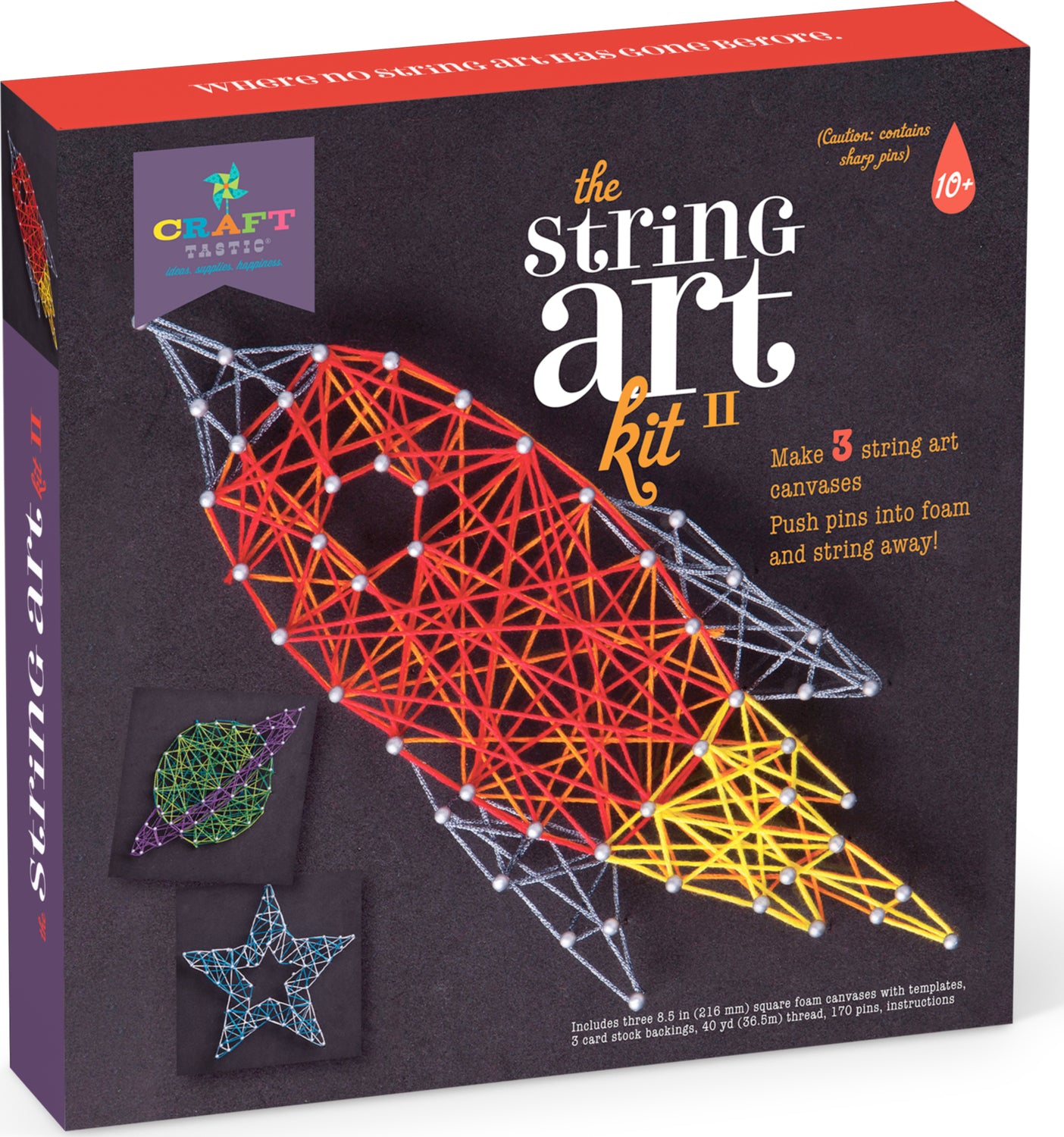 Craft-tastic Space String Art - Toy Box Michigan