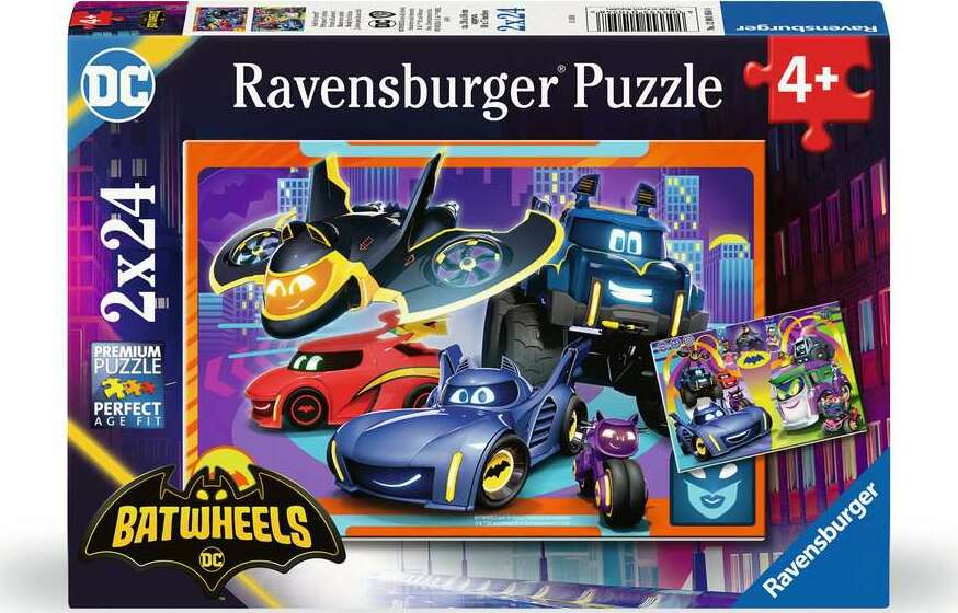 Batwheels (2x24 Piece Puzzle) - Toy Box Michigan