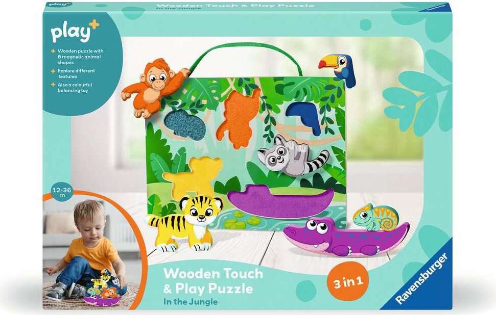 Wooden Puzzle: Jungle* - Toy Box Michigan