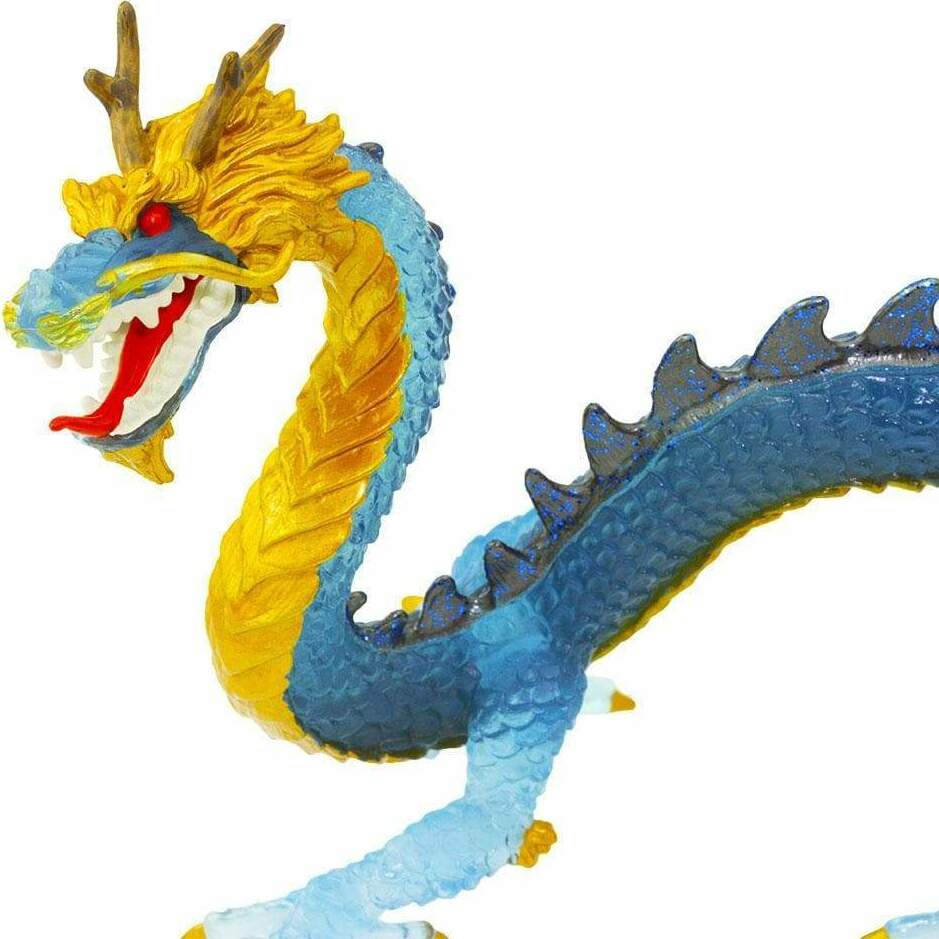 Krystal Blue Dragon Toy - Toy Box Michigan