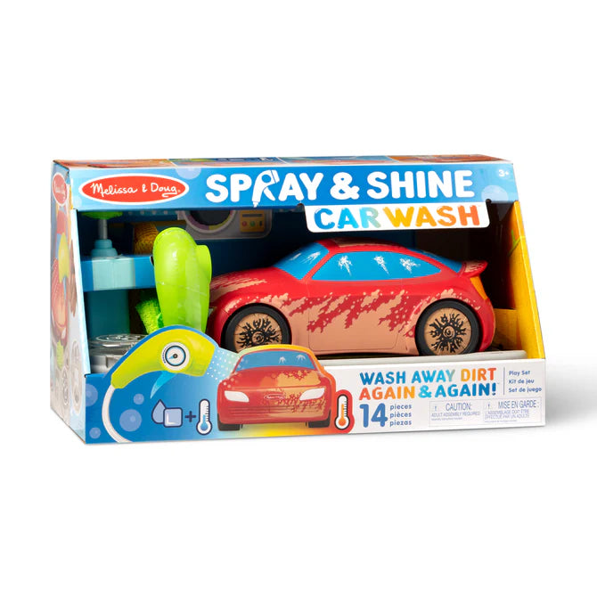 Spray & Shine Car Wash Play Set - Toy Box Michigan