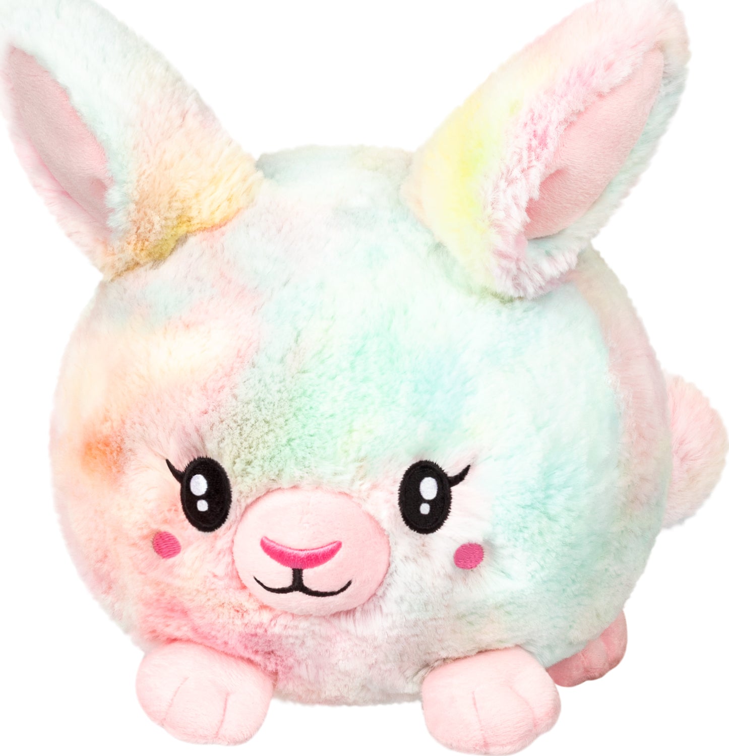 Mini Squishable Fluffy Bunny - Pastel Tie Dye - Toy Box Michigan