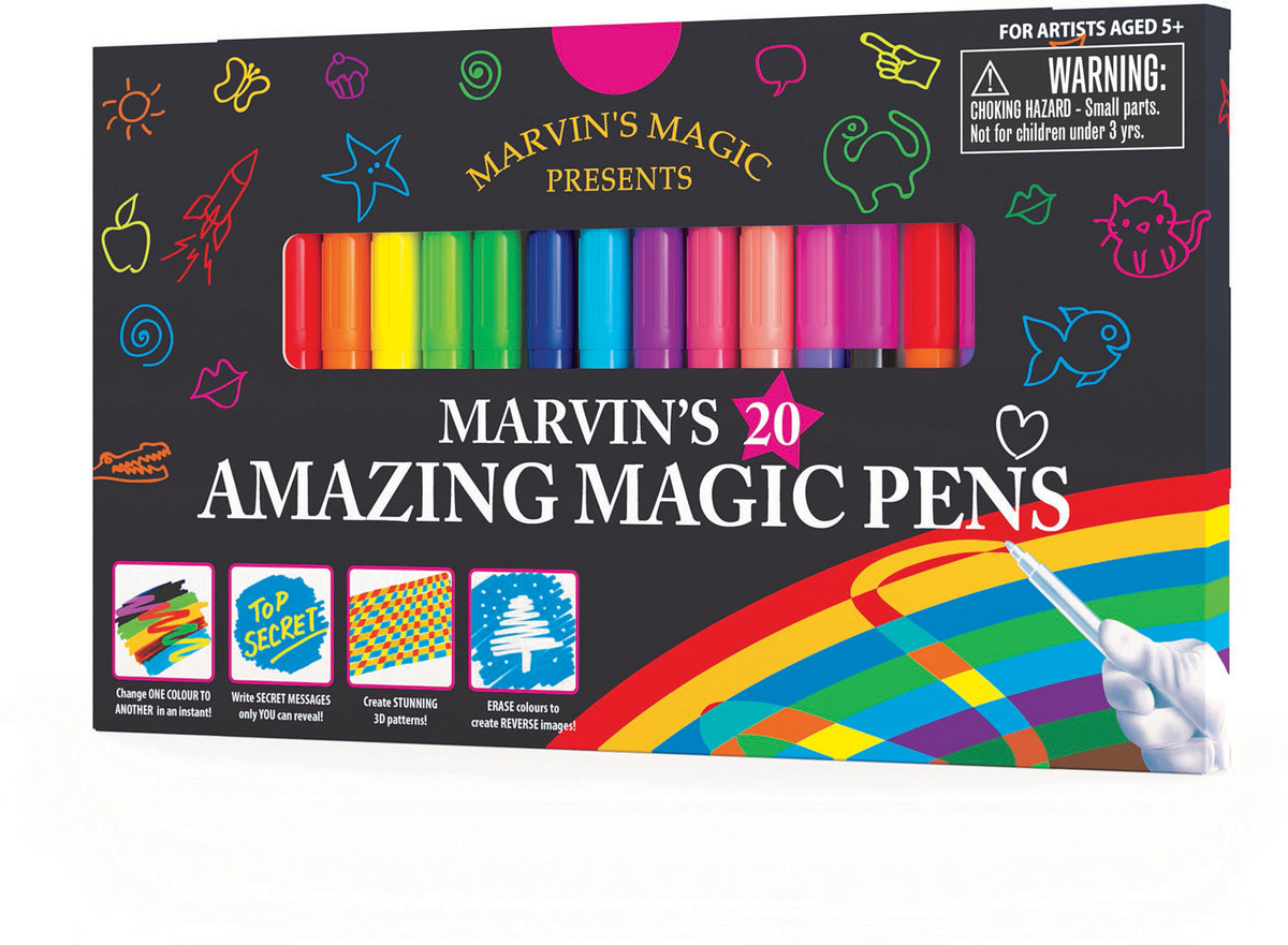 Marvin's Amazing Magic Pens - 20 pcs – Toy Box Michigan