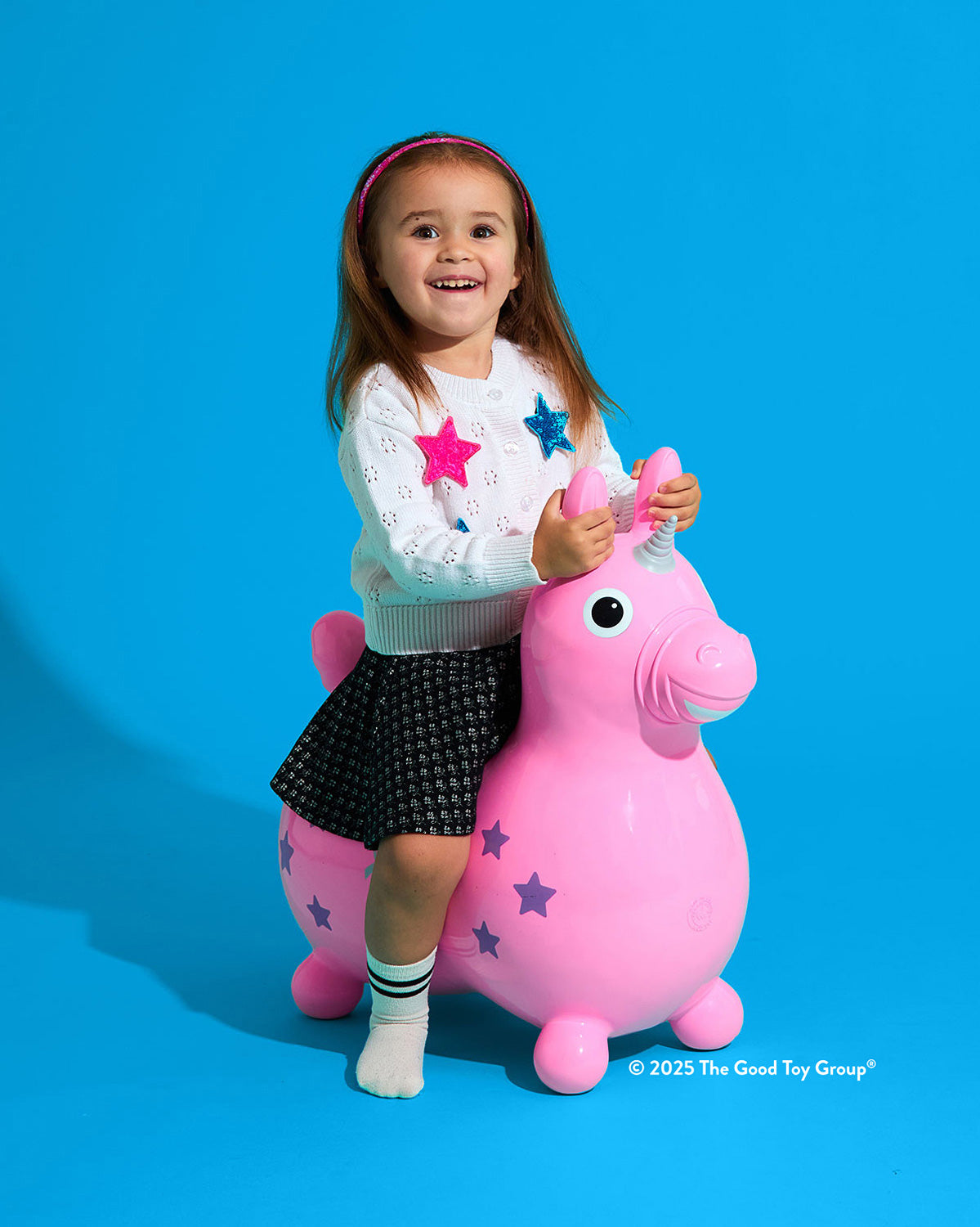 Rody Unicorn Light Pink - Toy Box Michigan