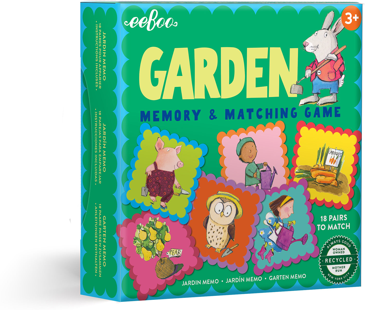 Garden Memory & Matching Game - Toy Box Michigan