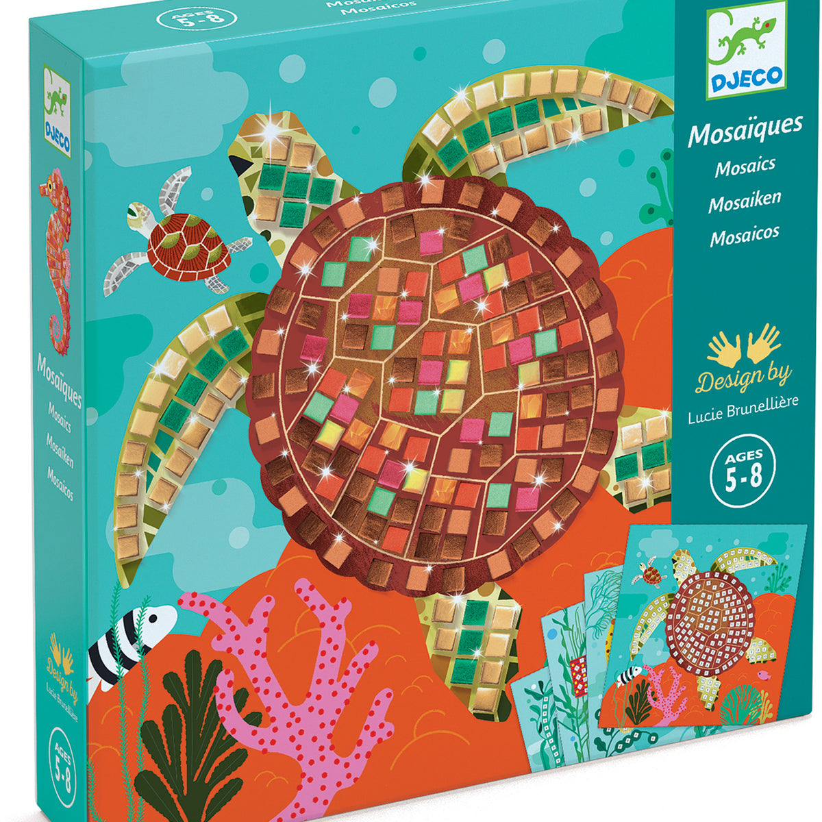 Caribbean Mosaics Sticker Craft Kit – Toy Box Michigan