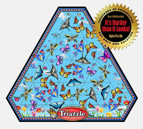 Triazzle Butterfly - Toy Box Michigan