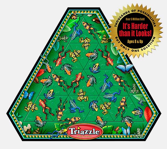 Triazzle Tree Frogs - Toy Box Michigan