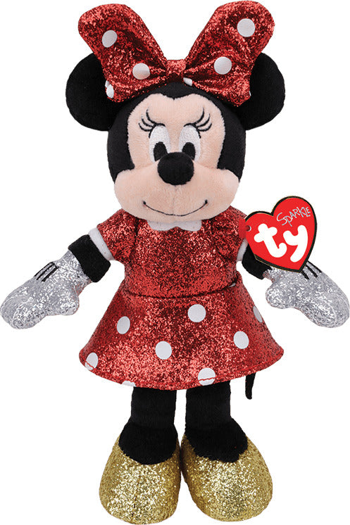 Minnie Mouse, Red Sparkle (assorted sizes) - Toy Box Michigan